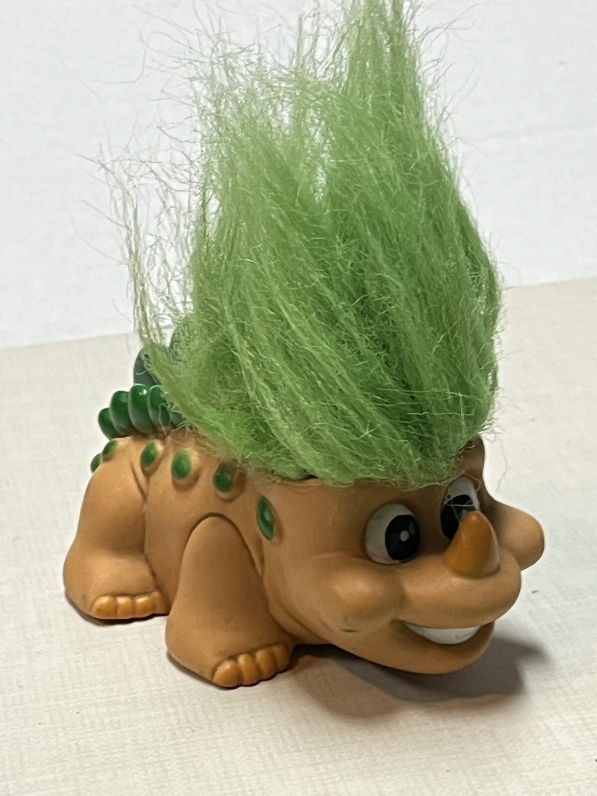 Troll Stegosaurus Tyrano Dinosaur Doll 6” Vintage Trendmasters Toy | eBay