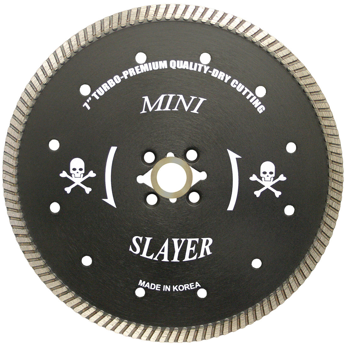 7 Inch Mini-Slayer Premium Granite Turbo Diamond Blade | eBay