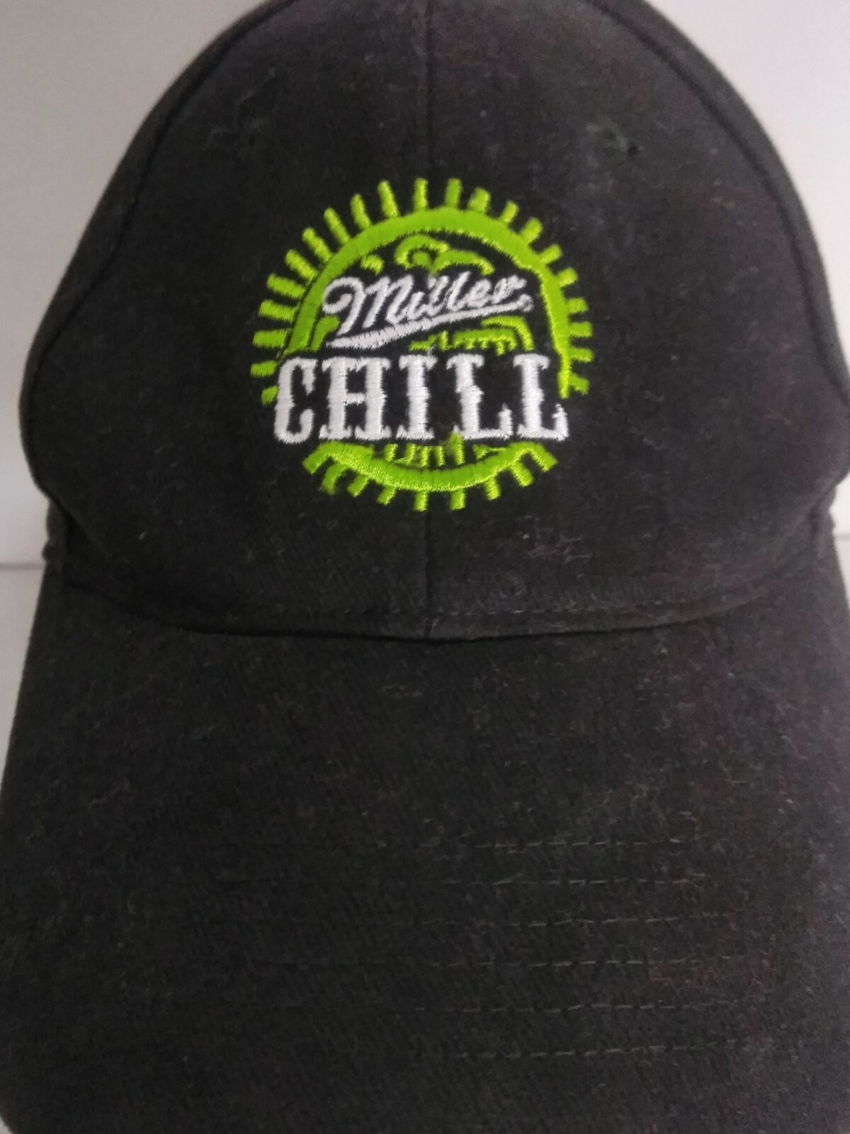 Miller Chill Lime Beer Adjustable Buckle Back Black Cap Hat | eBay
