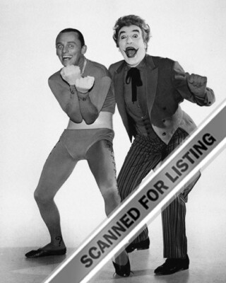 BATMAN 60's Show Riddler & Joker - Cesar Romero & Frank Gorshin 8X10 ...