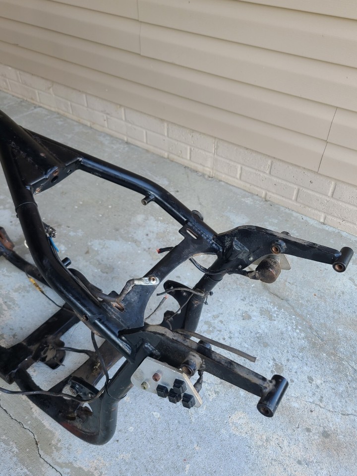 Harley Kenny Boyce Pro Street Chassis Works FXR Main Frame Chassis | eBay
