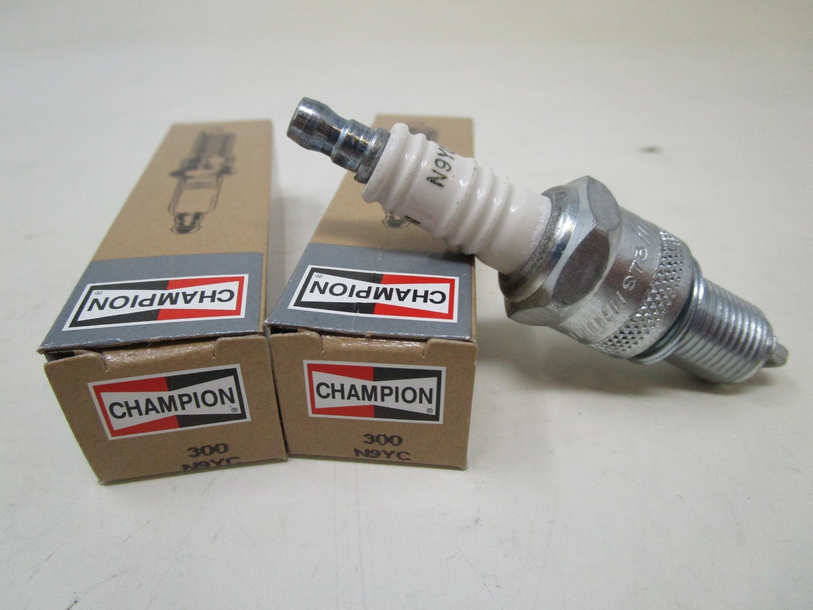 2 Genuine Champion 300 N9YC Spark Plugs | eBay