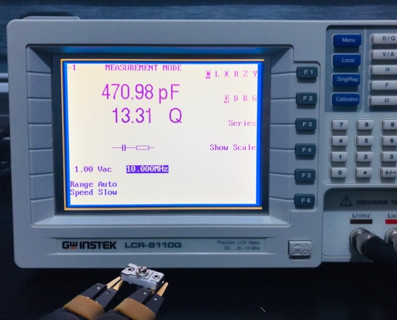 10pcs Ceramic Compression Trimmer Capacitor 60-470pF Mica Variable RF ...