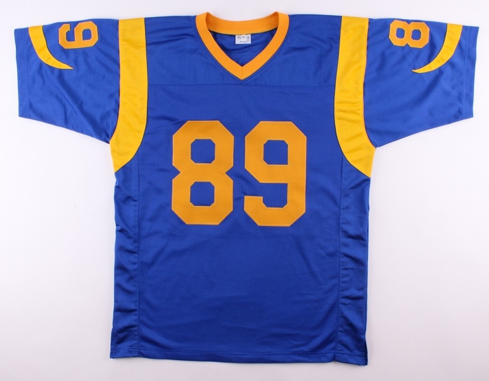 Fred Dryer Signed Rams Throwback Jersey (JSA COA) Los Angeles Rams ...
