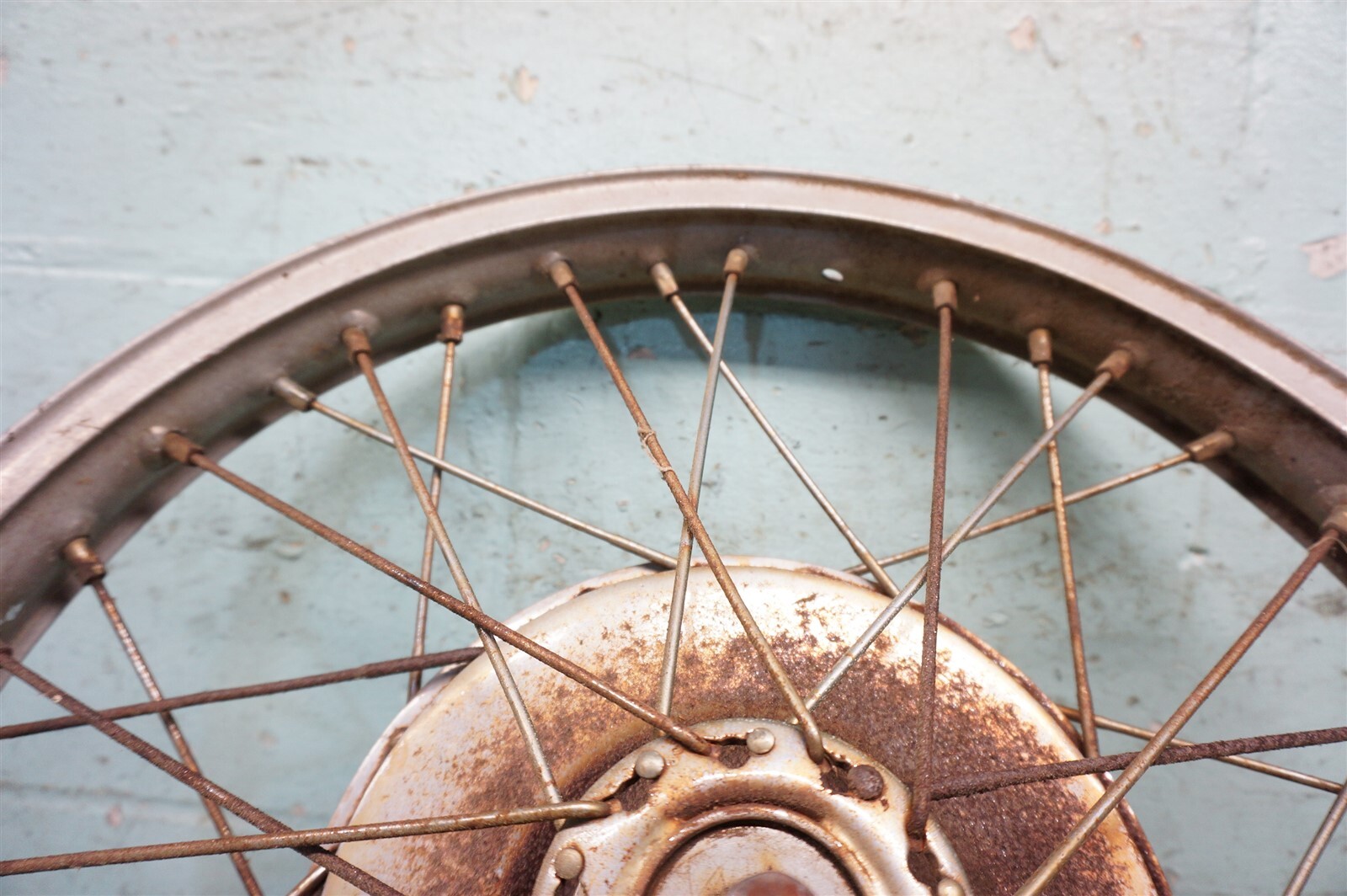 BSA Front Wheel Aluminum Rim AHRMA Goldstar Spitfire Lightning *2721 | eBay