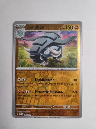 Carte Pokémon - Donphan Reverse 049/091 - Destinées De Paldea EV04.5 | eBay
