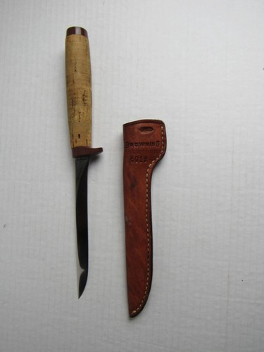 Browning Sportsman's Knife Model 6018 Fillet Knife 6" Cork Handle ...