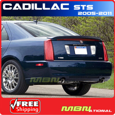 05-11 Cadillac Sts Sedan Spoiler Peint WA994L Léger Tarnished Argenté ...