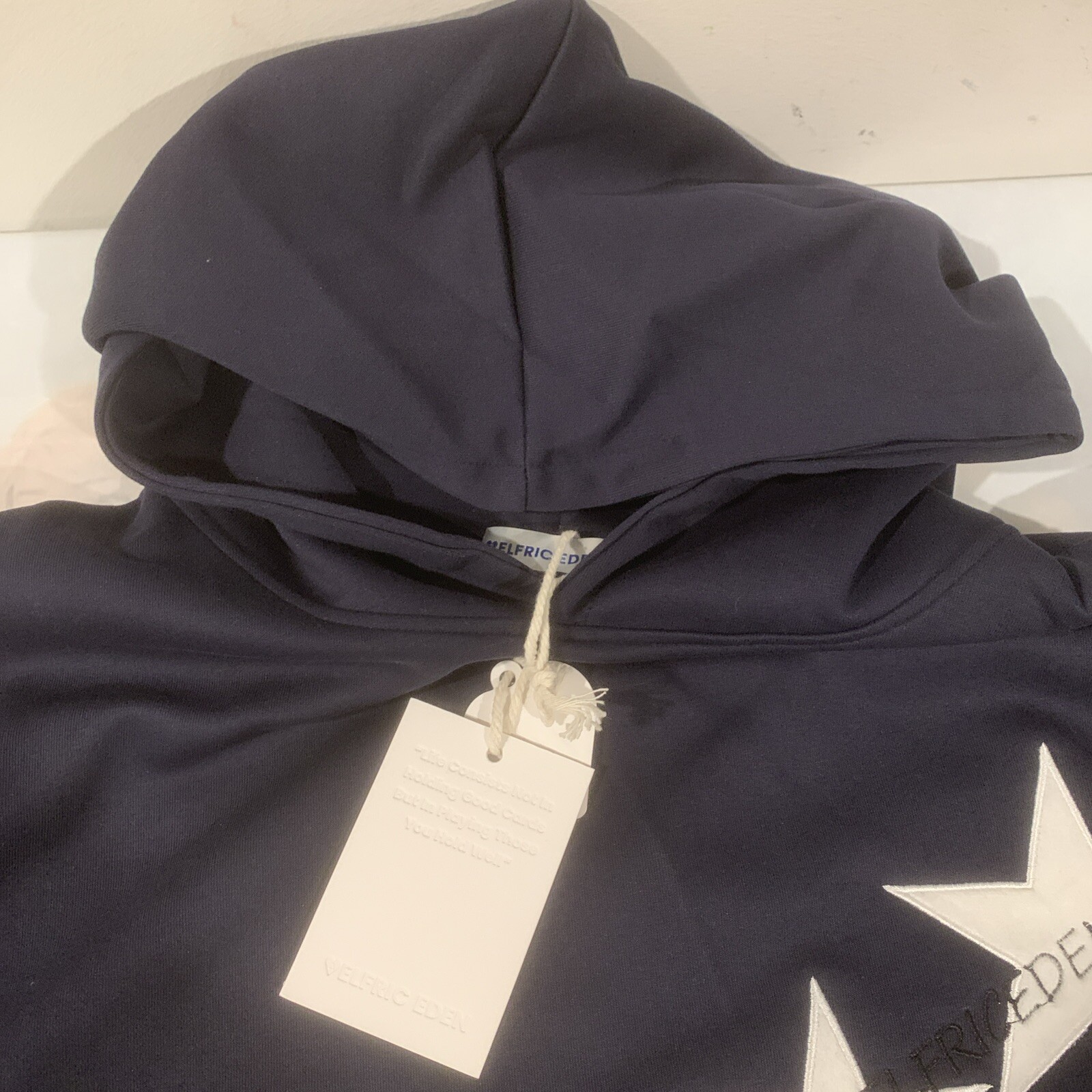 ELFRIC EDEN Hoodie Color Dark Blue New In Bag With Tags Size Medium ...
