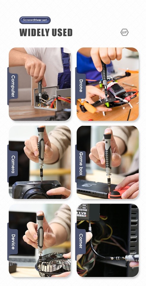 130PCS RC Tools Set Hexagon Screwdriver Repair Kit for RC Car FPV Drone ...