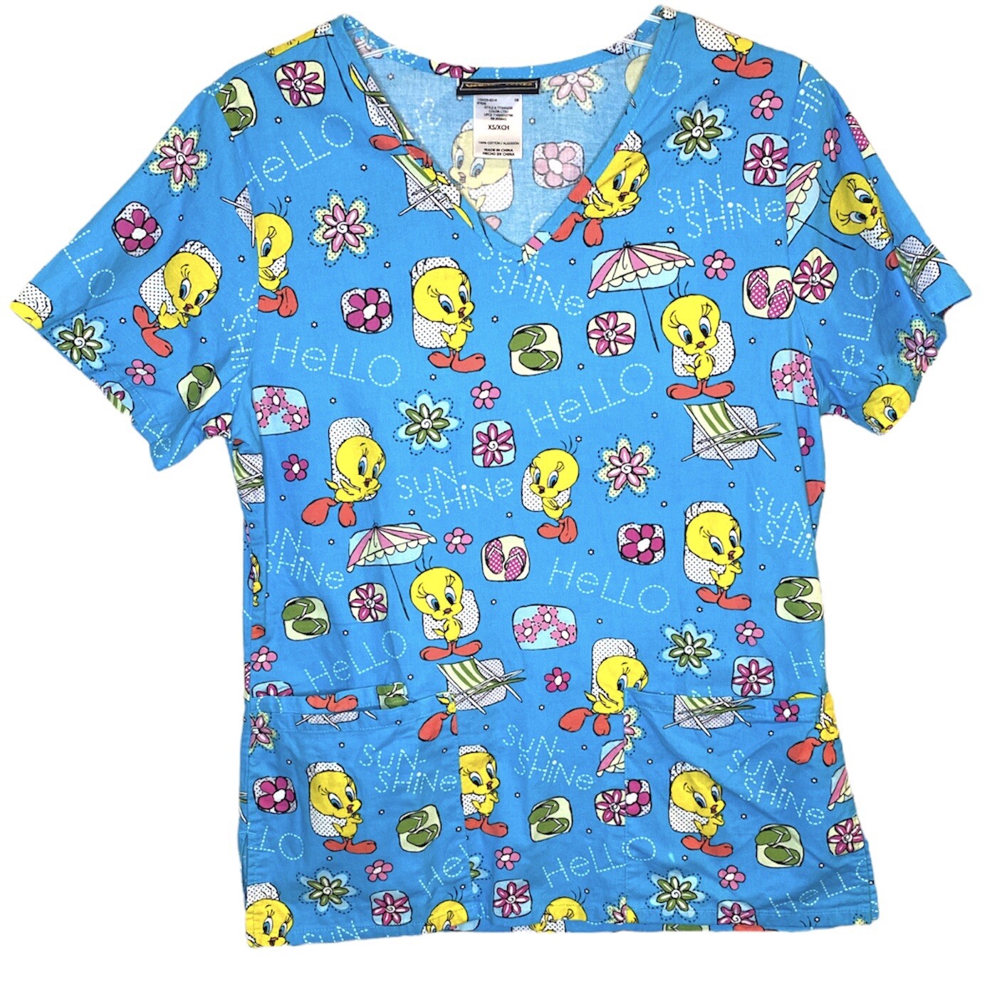 Looney Tunes Tweety Bird Hello Sunshine Short Sleeve … - Gem