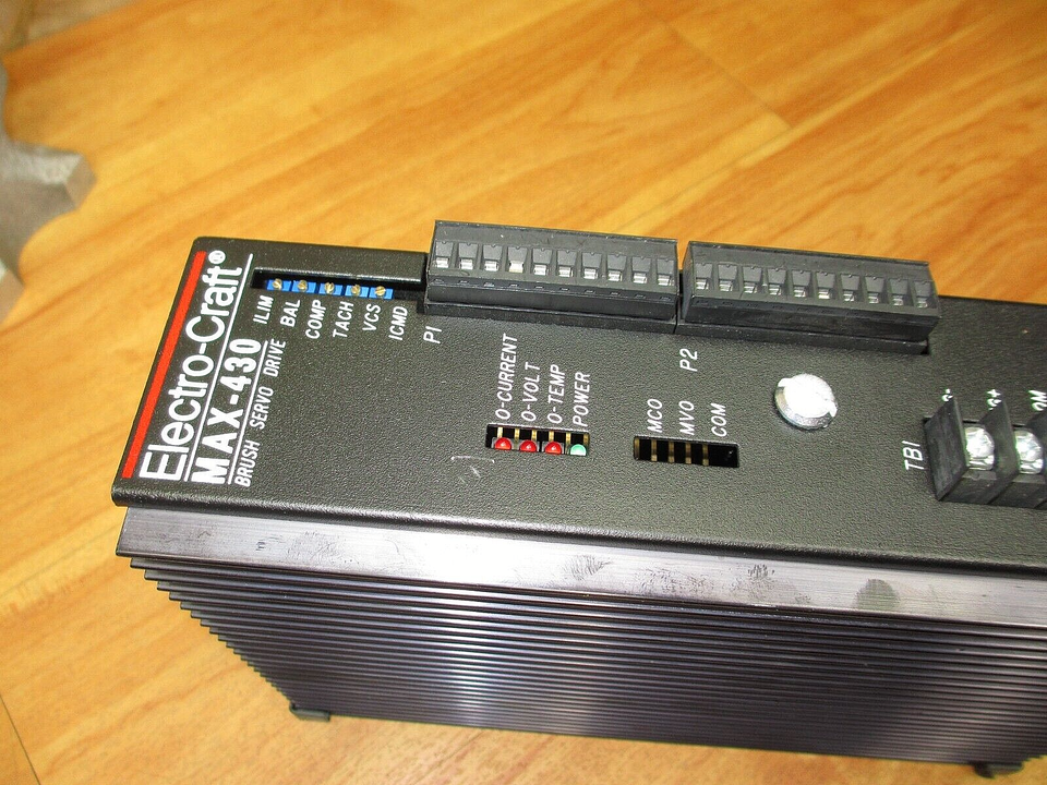 Electro-Craft MAX-430 *NEW* Brush Servo Drive 9077-0666 Reliance ...