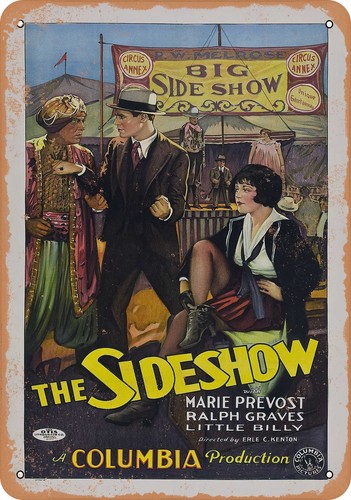 METAL SIGN - Sideshow (1928) - Vintage Look | eBay