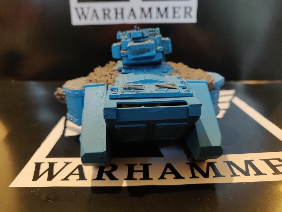 Warhammer 40k Ultramarines Space Marines Predator Tank Metal | eBay UK