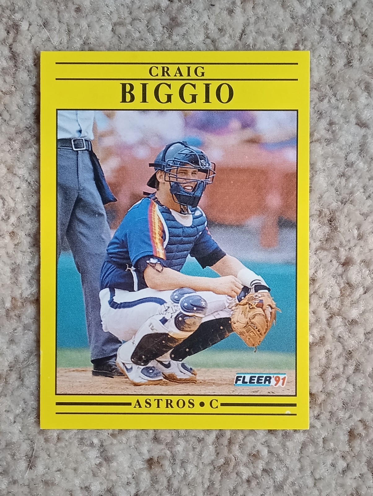 Craig Biggio Card With Multiple Errors | eBay