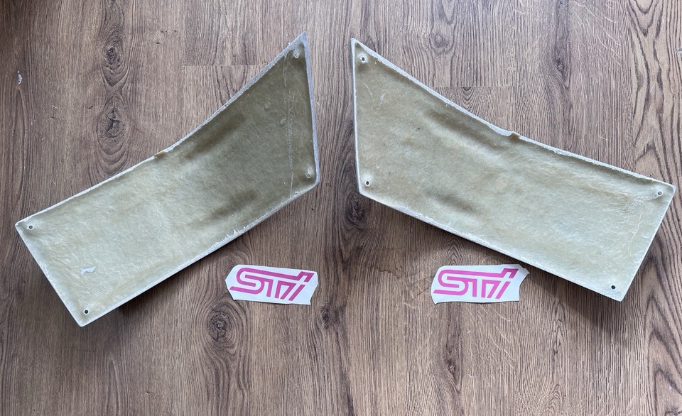 SUBARU IMPREZA PRODRIVE FOG LIGHT SPOT LIGHT COVERS BUGEYE WRX STI GDB ...