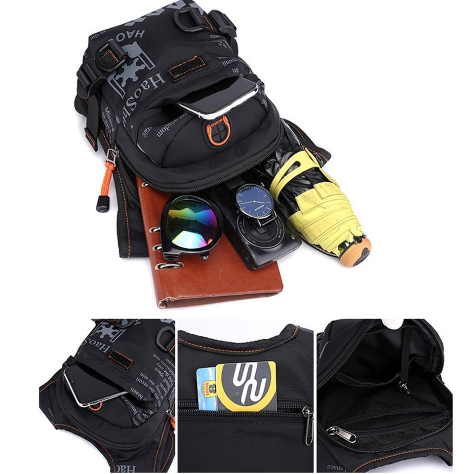 Motorcycle Fanny Pack Thigh Waist Belt Pack Drop Leg Bag Hip Bum Belt ...