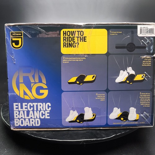 Jetson JRING-BLK Electric Balance Board, Portable & Foldable | eBay