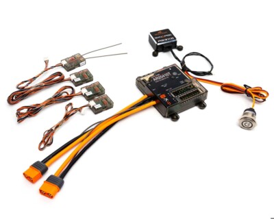 Spektrum RC AR20410TS 20-Channel DSMX PowerSafe Telemetry Receiver w ...