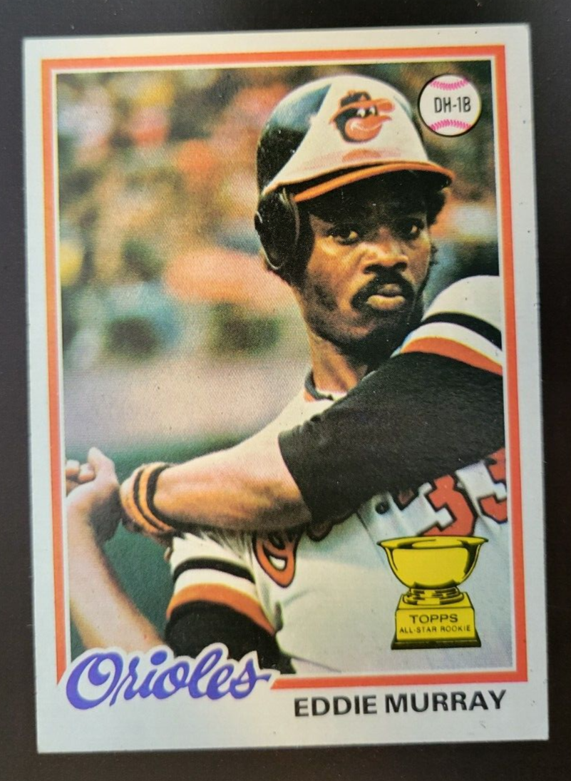 1978 TOPPS EDDIE MURRAY #36 ROOKIE CARD-BALTIMORE ORIOLES-HOFer-NM | eBay