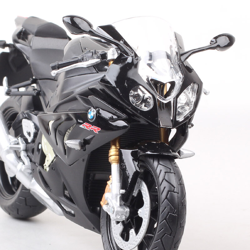 Automaxx 1:12 Scale 2009 BMW S1000RR Plastic Motorcycle Model Bike Toy ...