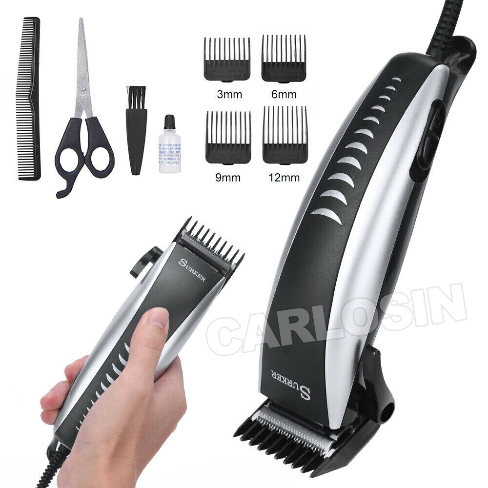 Electric Mens Hair Cut Comb Clipper Beard Trimmer Cutting Razor Shaver ...