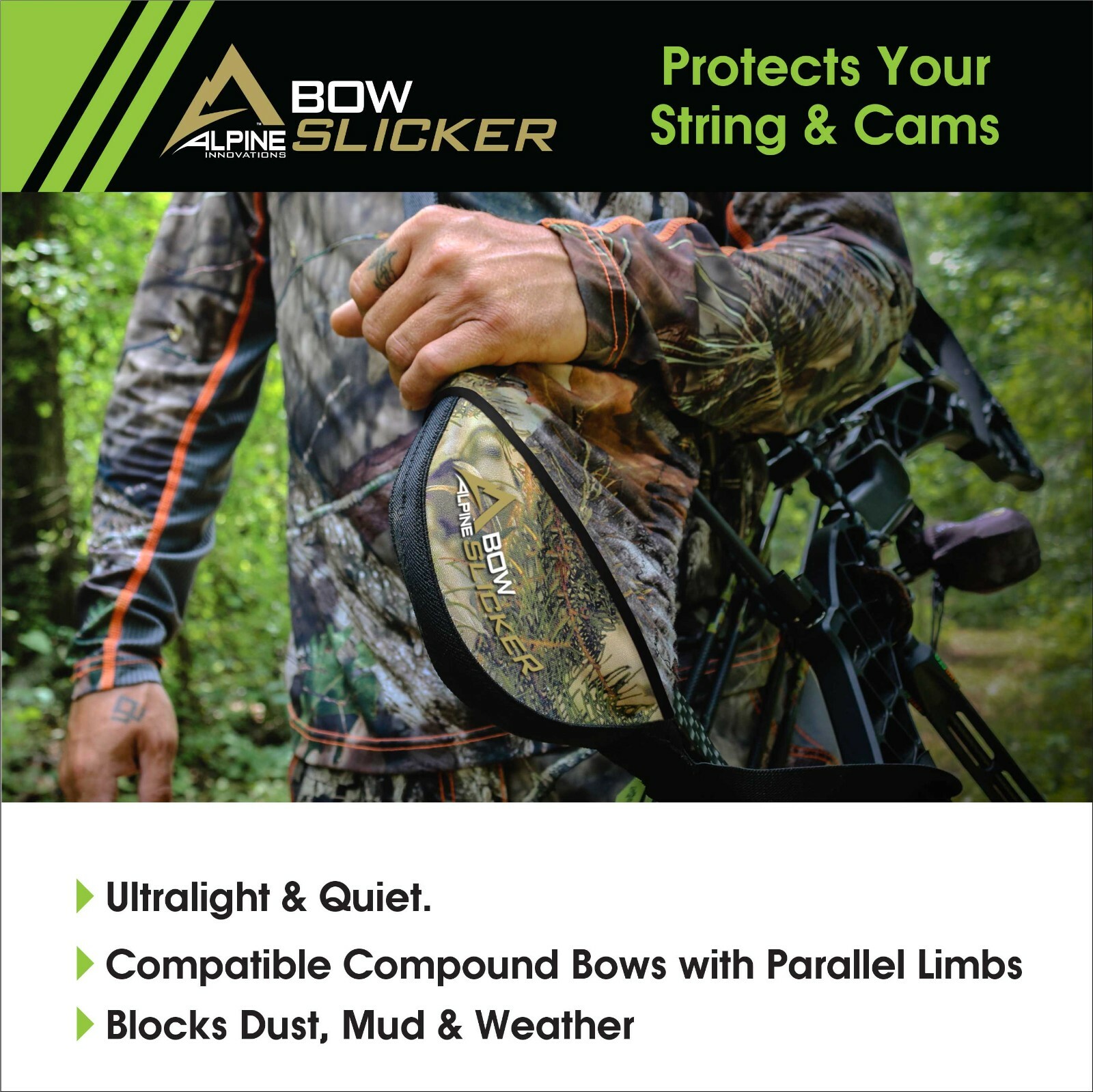 Bow Slicker Compound bow Ultra light bow sling for 24-36" Axle to axle ...