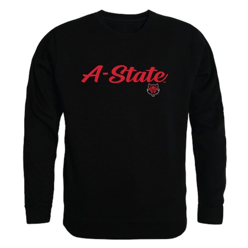 Arkansas State University Wolves A-STATE Script Crewneck Sweatshirt ...