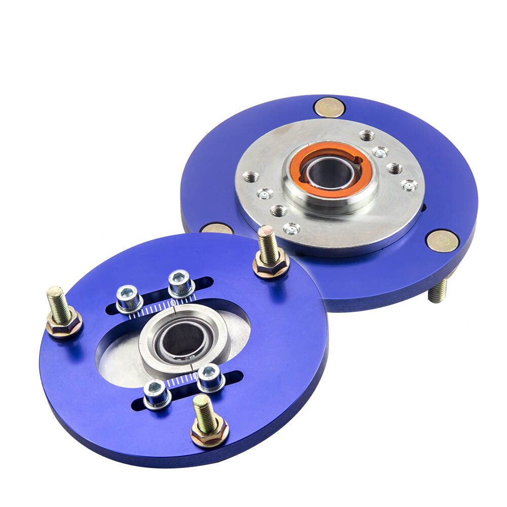 2x Front Suspension Coilover Top Hat Camber Plates For BMW 3 Series E36 ...