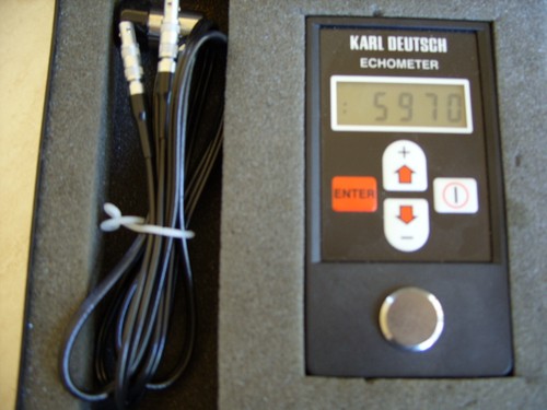 Velocity Meter-Karl Deutsch-Made in Germany-NOS-Echometer 1073 VS-NDT ...