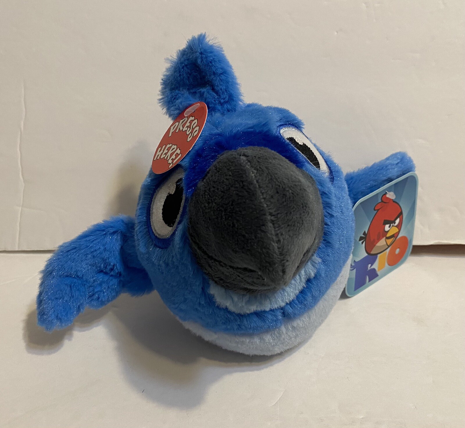 Angry Birds Rio Plush Blu