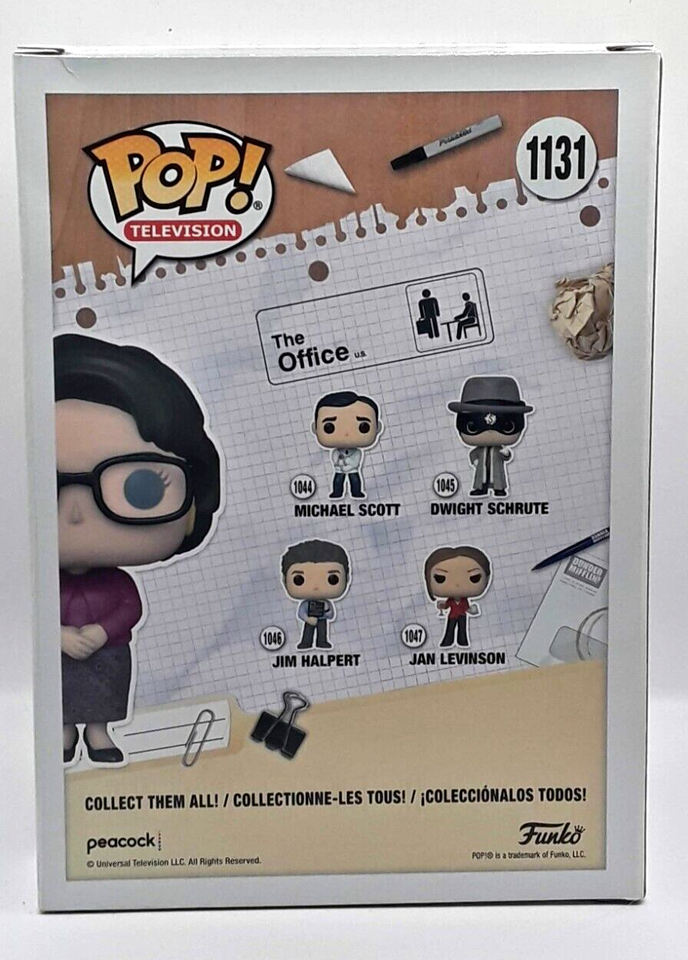 FUNKO POP! TELEVISION PHYLLIS VANCE 1131 Walmart The Office POP Vinyl ...