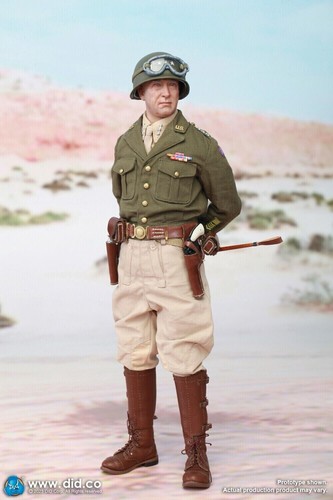 New DID A80164 WWII US Army General George Smith Patton Jr. 1/6 Action ...