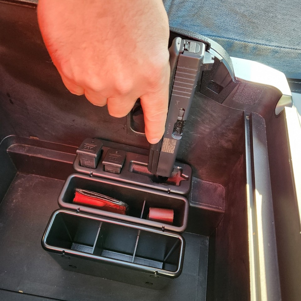 TacBox FS for Pistols - Handgun Mountable Fast Access Holster Box, Be ...