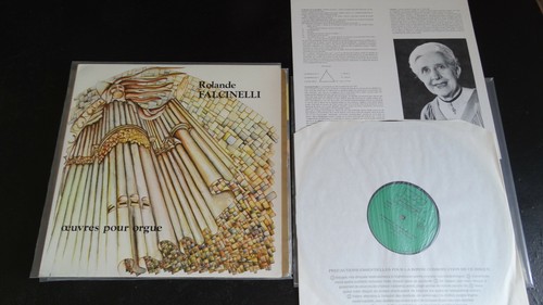 LP ROLANDE FALCINELLI - OEUVRES POUR ORGUE / excellent état | eBay