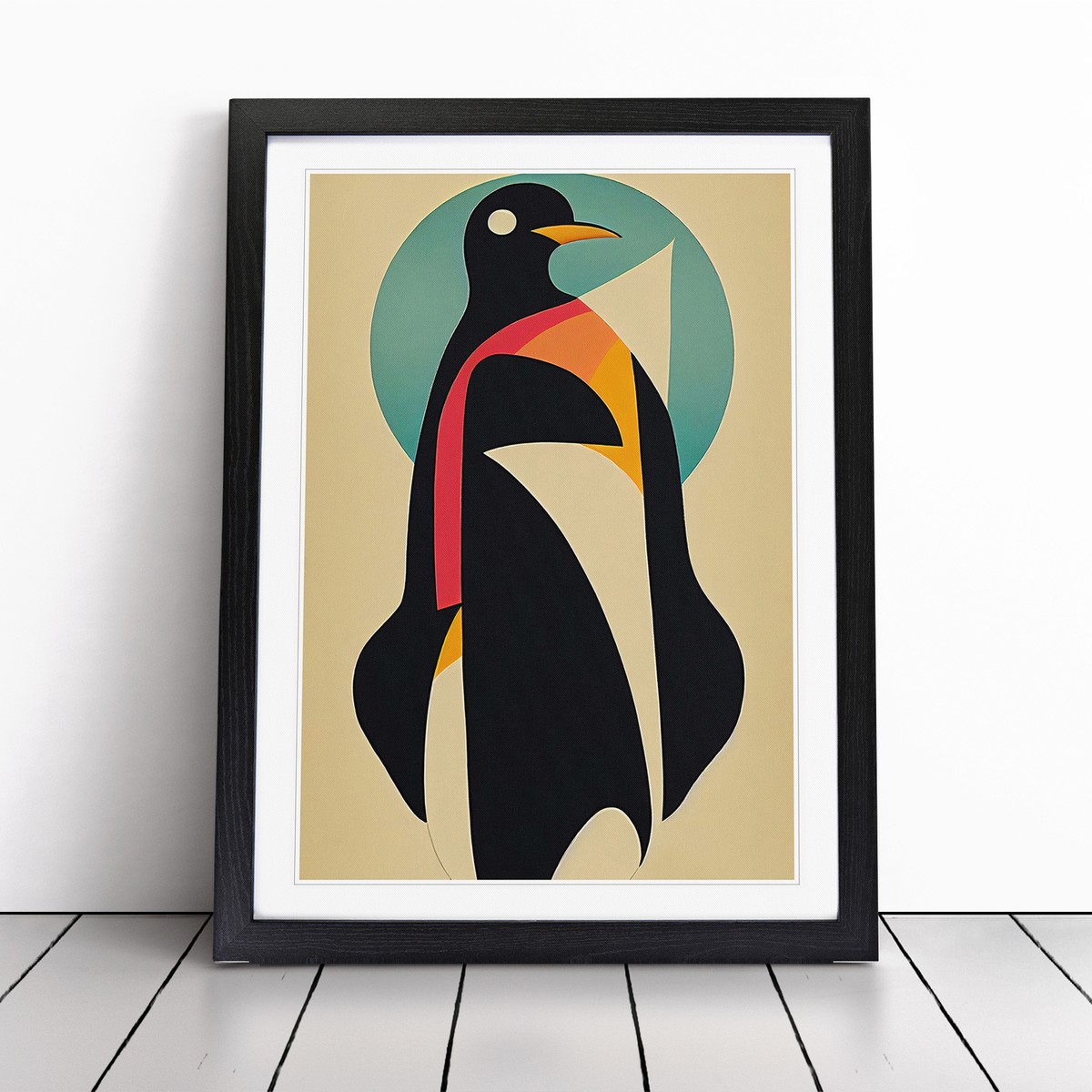 Abstract Penguin Wallpaper