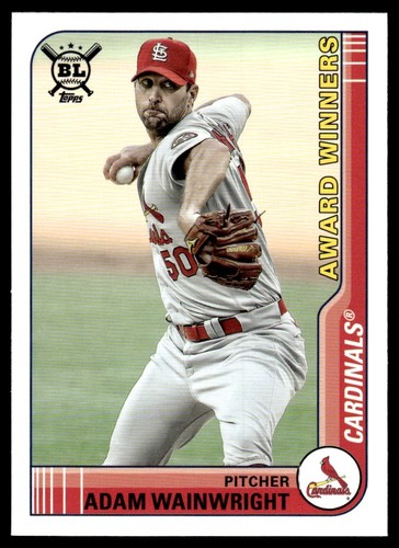 2021 Topps Big League Adam Wainwright AW St. Louis Cardinals #272 11007 ...