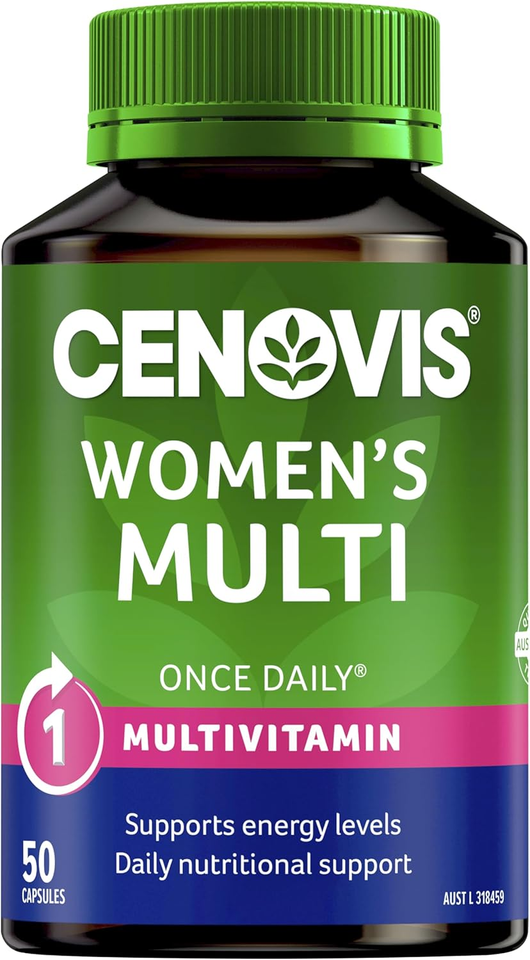 Women'S Multi Capsules 50 - 1-A-Day Multivitamin - Supports Energy ...
