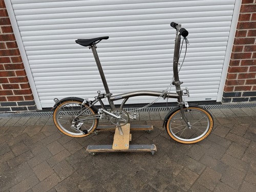 BrommTi All Titanium Tri - Fold Bicycle. | eBay UK