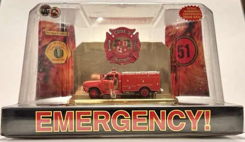 CODE 3 COLLECTIBLES 1:64 EMERGENCY LOS ANGELES LA 51 DIECAST RESCUE ...