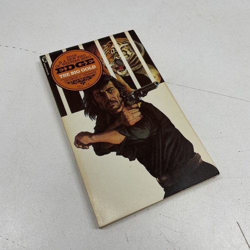 ORIGINAL RETRO Book Paperback Edge Western Novel Gilman No.14 The Big ...