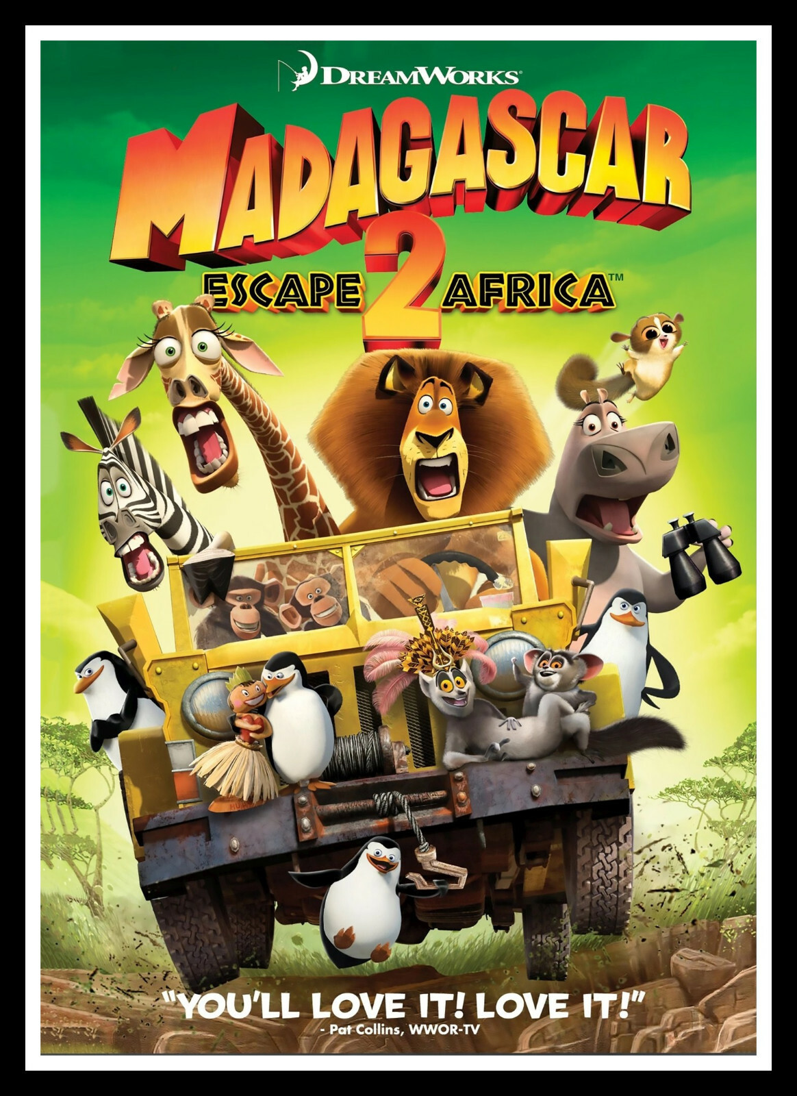 Madagascar 2 Movie Poster