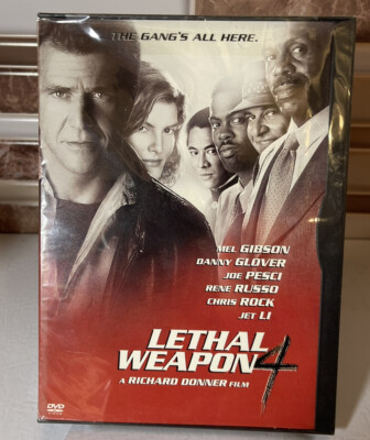 Lethal Weapon 4 (DVD, Mel Gibson, Jet Li) BRAND NEW, SEALED ...