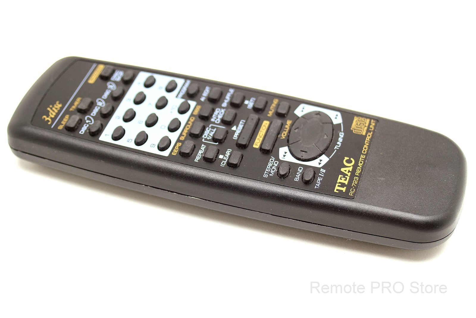 TEAC Compact Stereo System GENUINE Remote Control DC-D6880 DC-D6800 | eBay