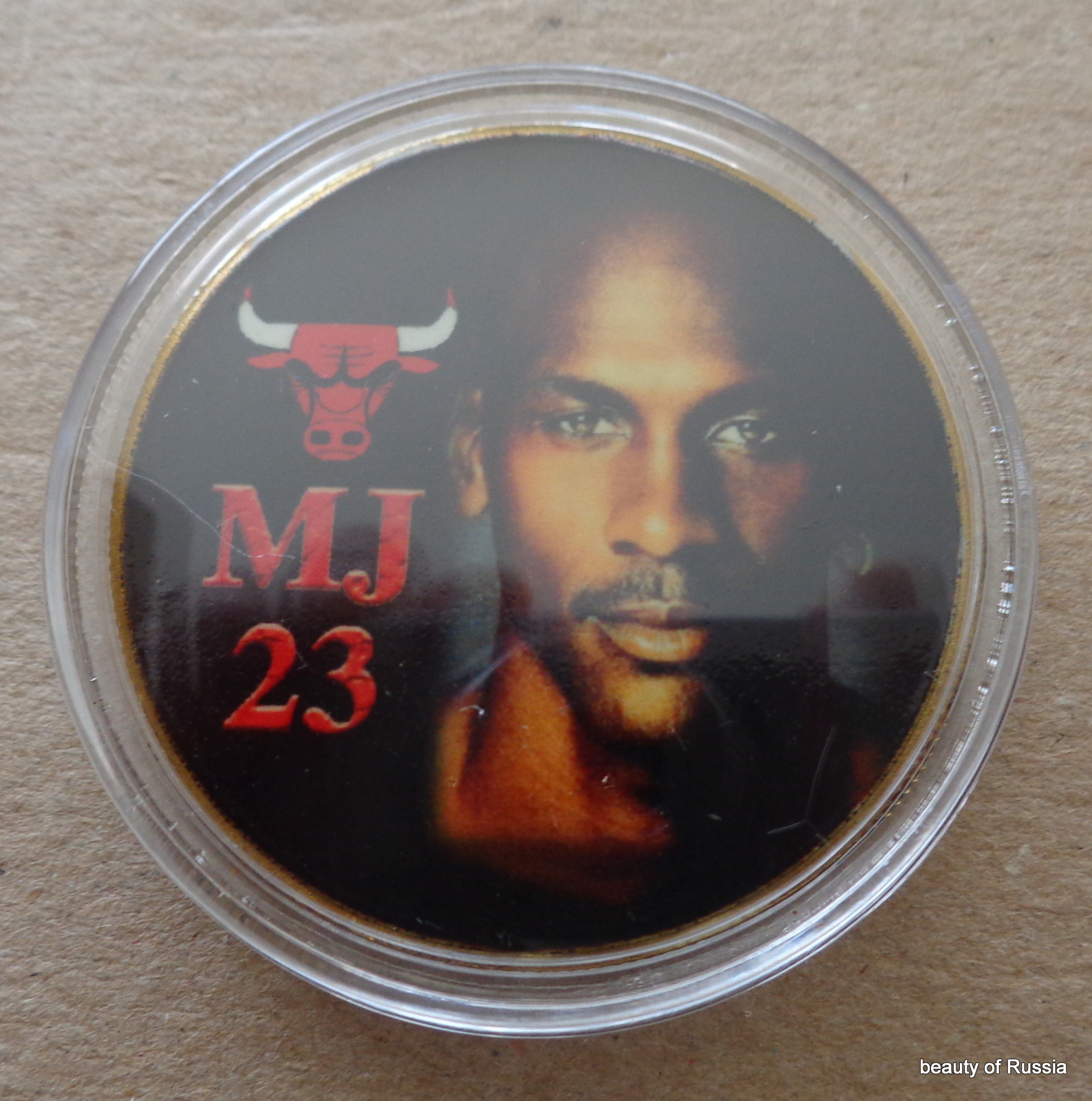 MICHAEL JORDAN 1 oz 24 KT .gold plated COLLECTIBLE COIN # 23 bulls | eBay