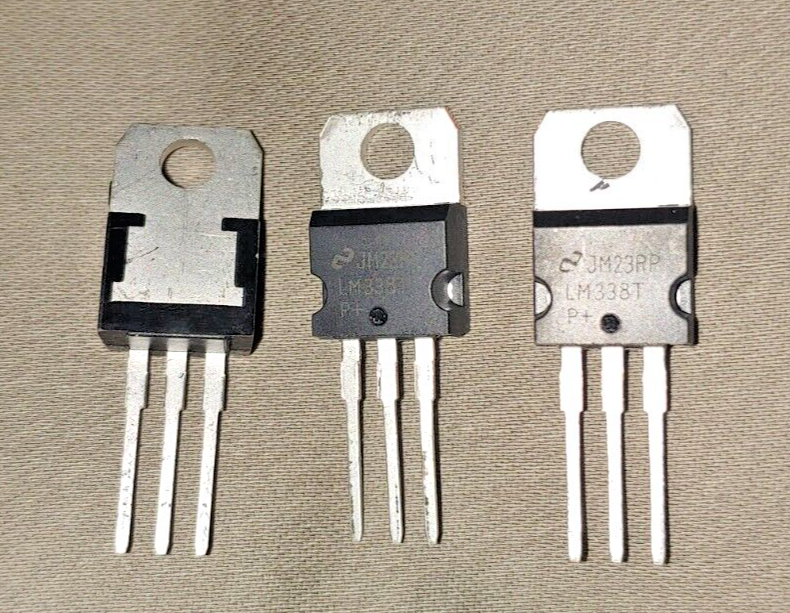 6 PCS LM338T | 3 Pin Vari-Voltage Regulator | 1.24 to 32V 5A TO-220 ...