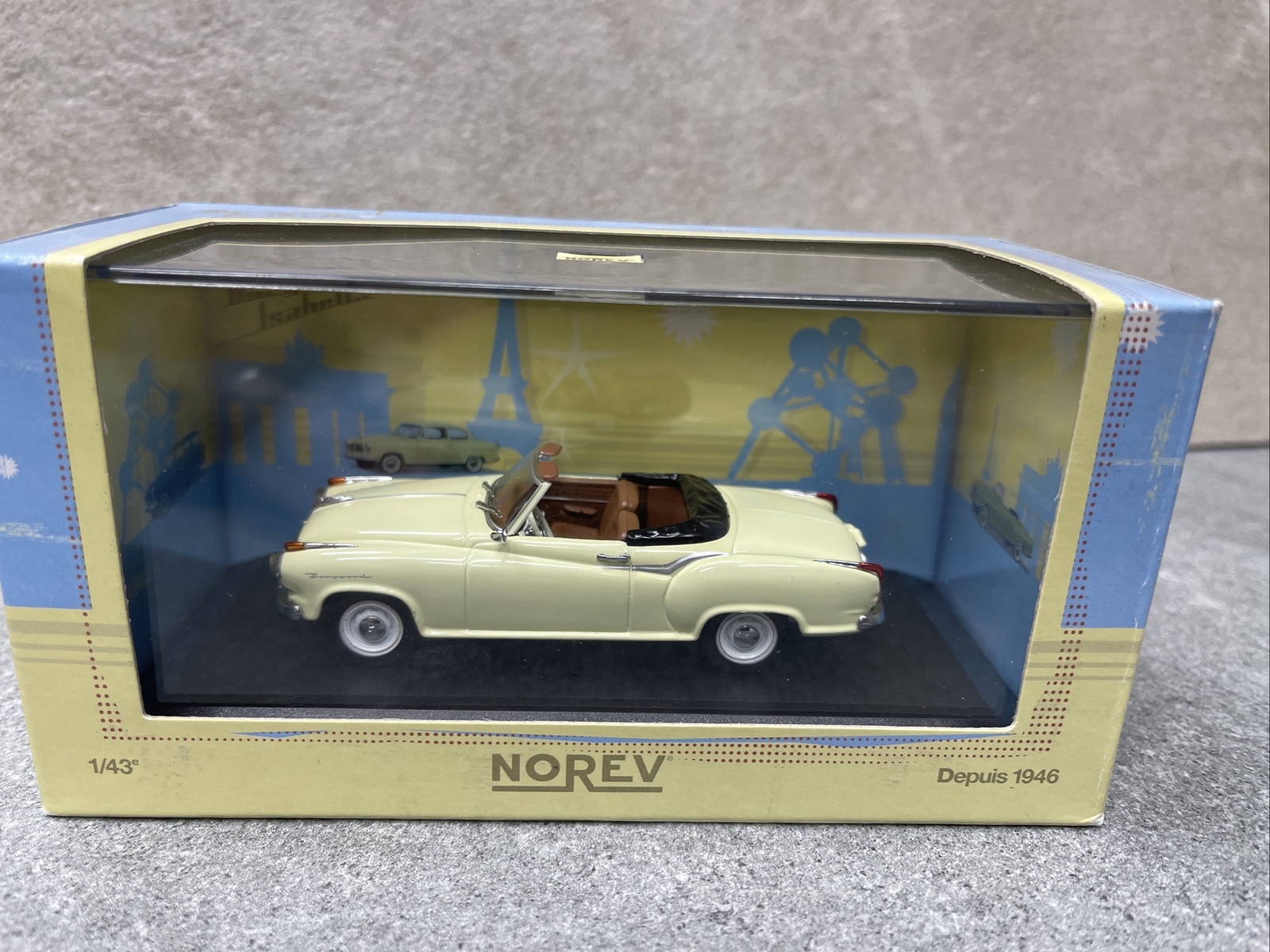 NOREV 820005 BORGWARD Isabella Cabriolet 1.43 for sale online | eBay