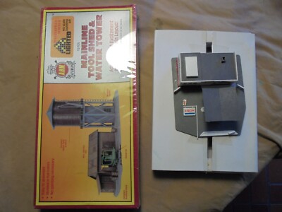 HO Scale AHM Railroad Diorama building.Mainline tool shed,Exon station ...