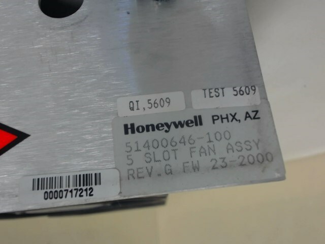 Honeywell 51400646-100 Slot Fan Assy Rev G Fw 23-2000 | eBay
