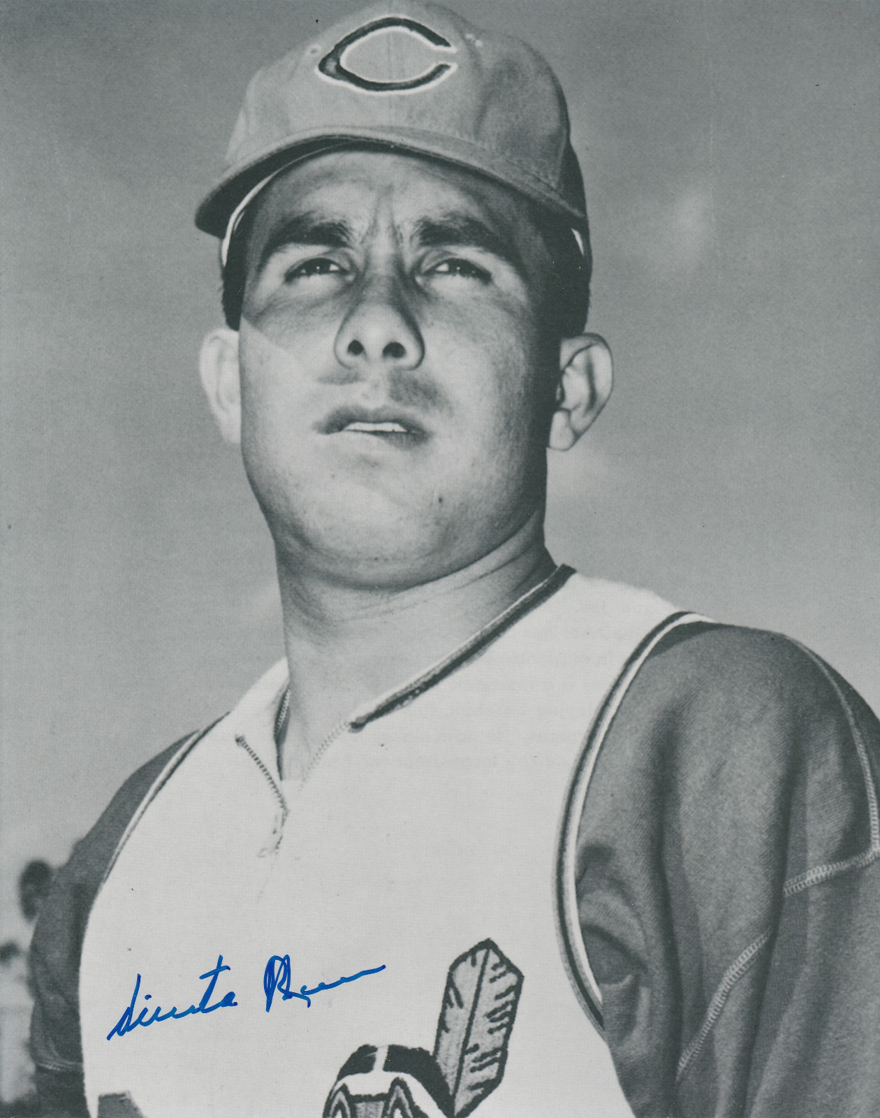 VICENTE ROMO SIGNED AUTO'D 8X10 PHOTO CLEVELAND INDIANS WHITE RED SOX ...